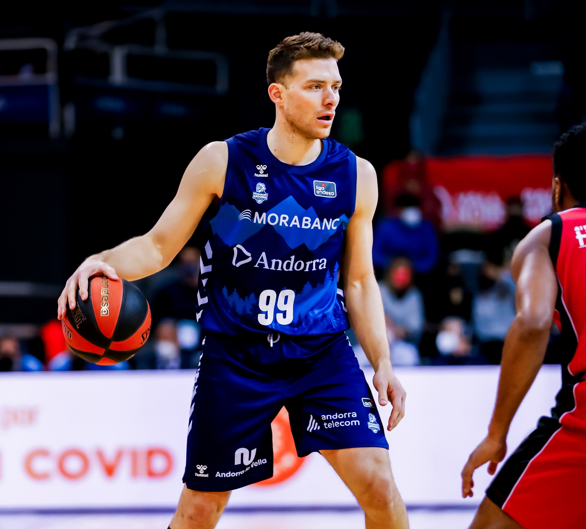 Lesió muscular de Gal Mekel - BC Morabanc Andorra (web oficial)