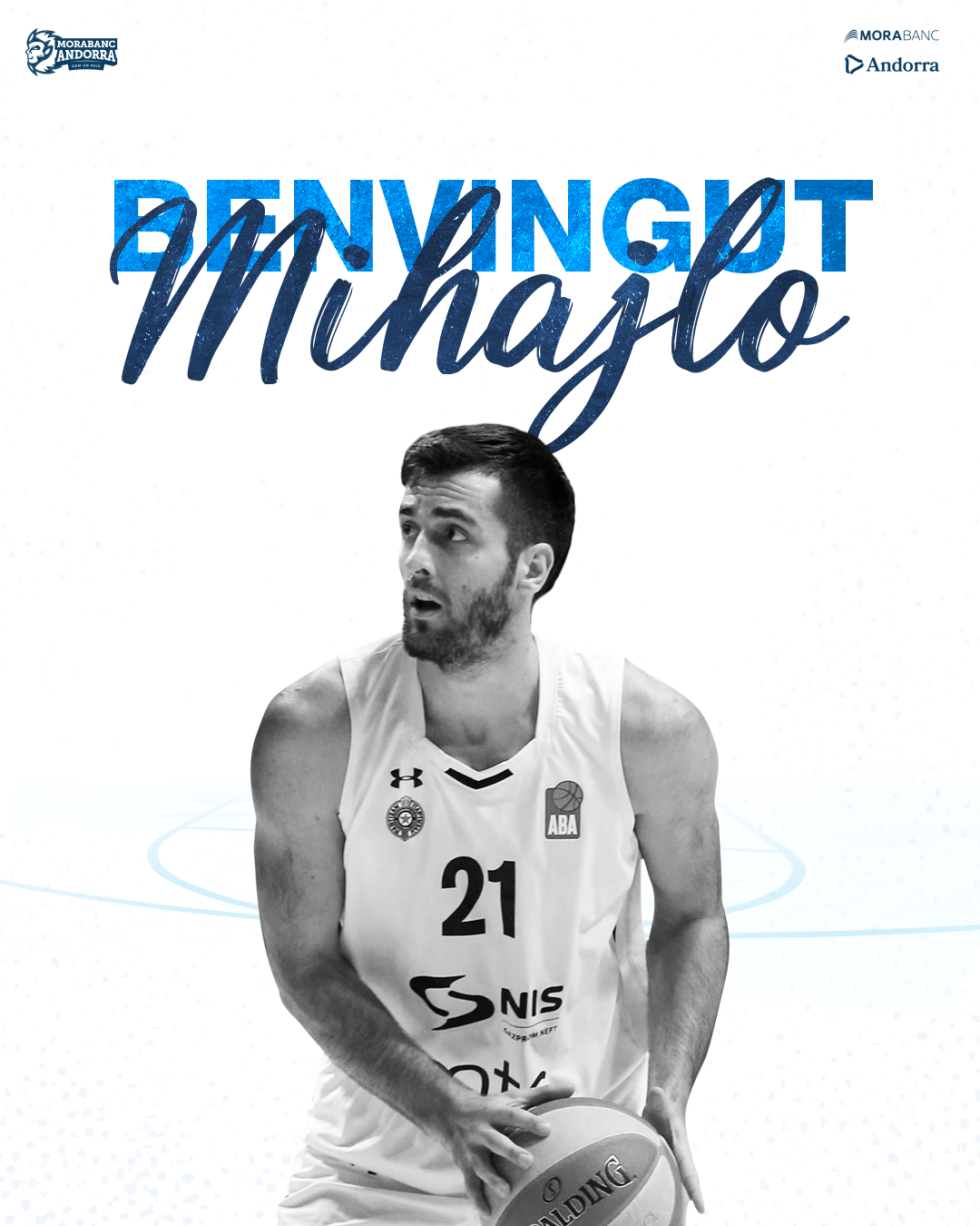 Mihajlo Andric es la guinda - BC Morabanc Andorra (web oficial)
