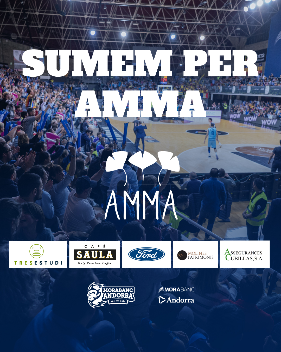 Este sábado sumamos por AMMA | BC Morabanc Andorra (web oficial)