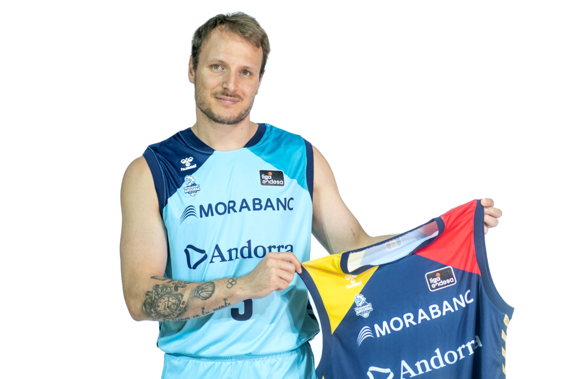 Presentadas las equipaciones del MoraBanc Andorra para la temporada ...