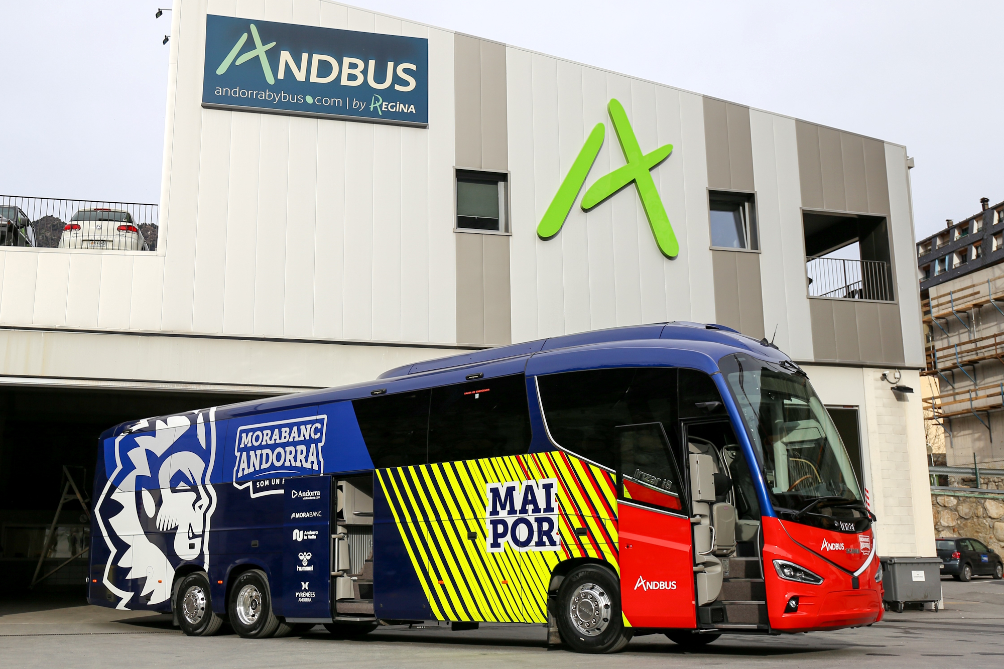 Un nou autobús de darrera generació per al MoraBanc Andorra | BC ...