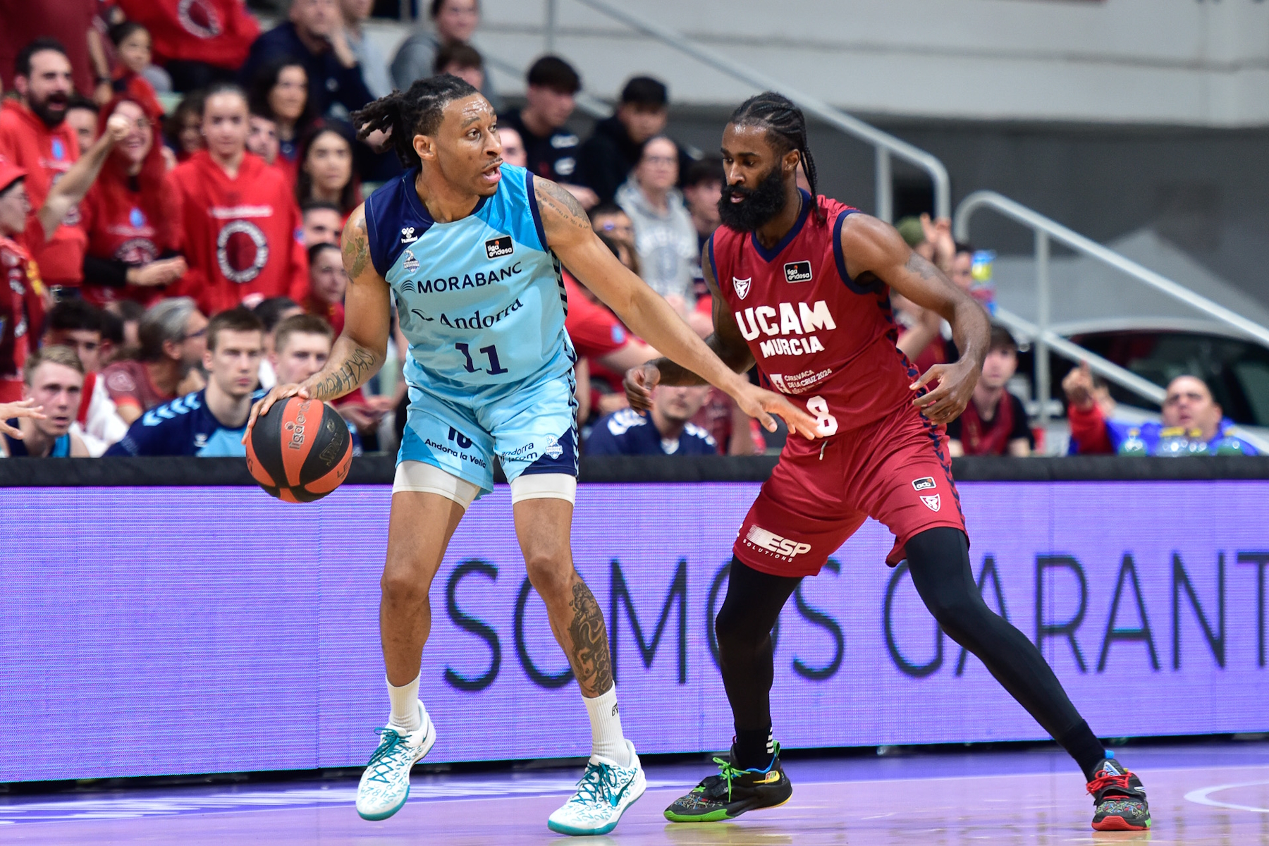 (99-86) El MoraBanc ensopega amb l’ofici murcià - BC Morabanc Andorra ...