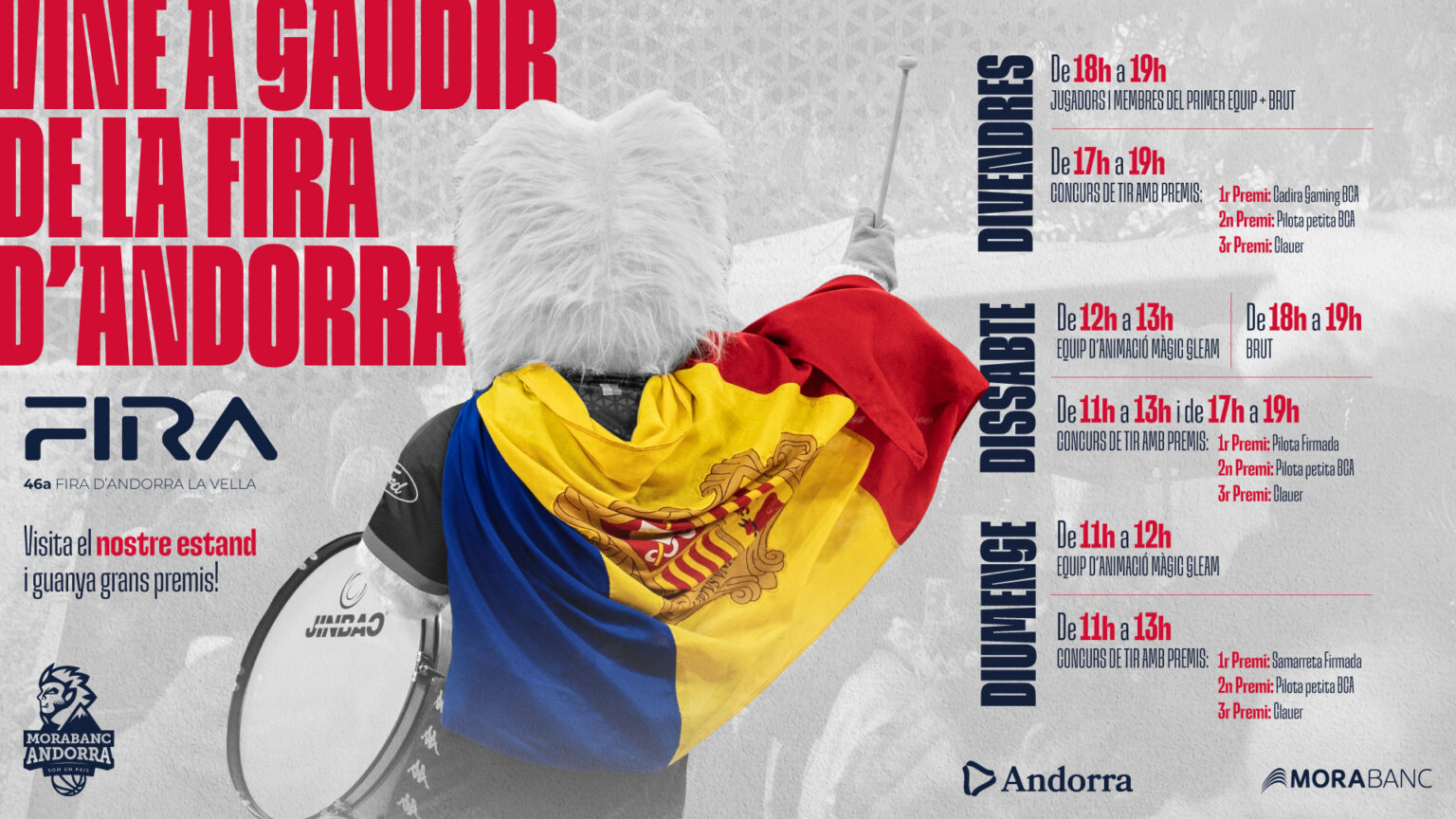 El BC MoraBanc Andorra participa a la Fira d’Andorra la Vella amb ...
